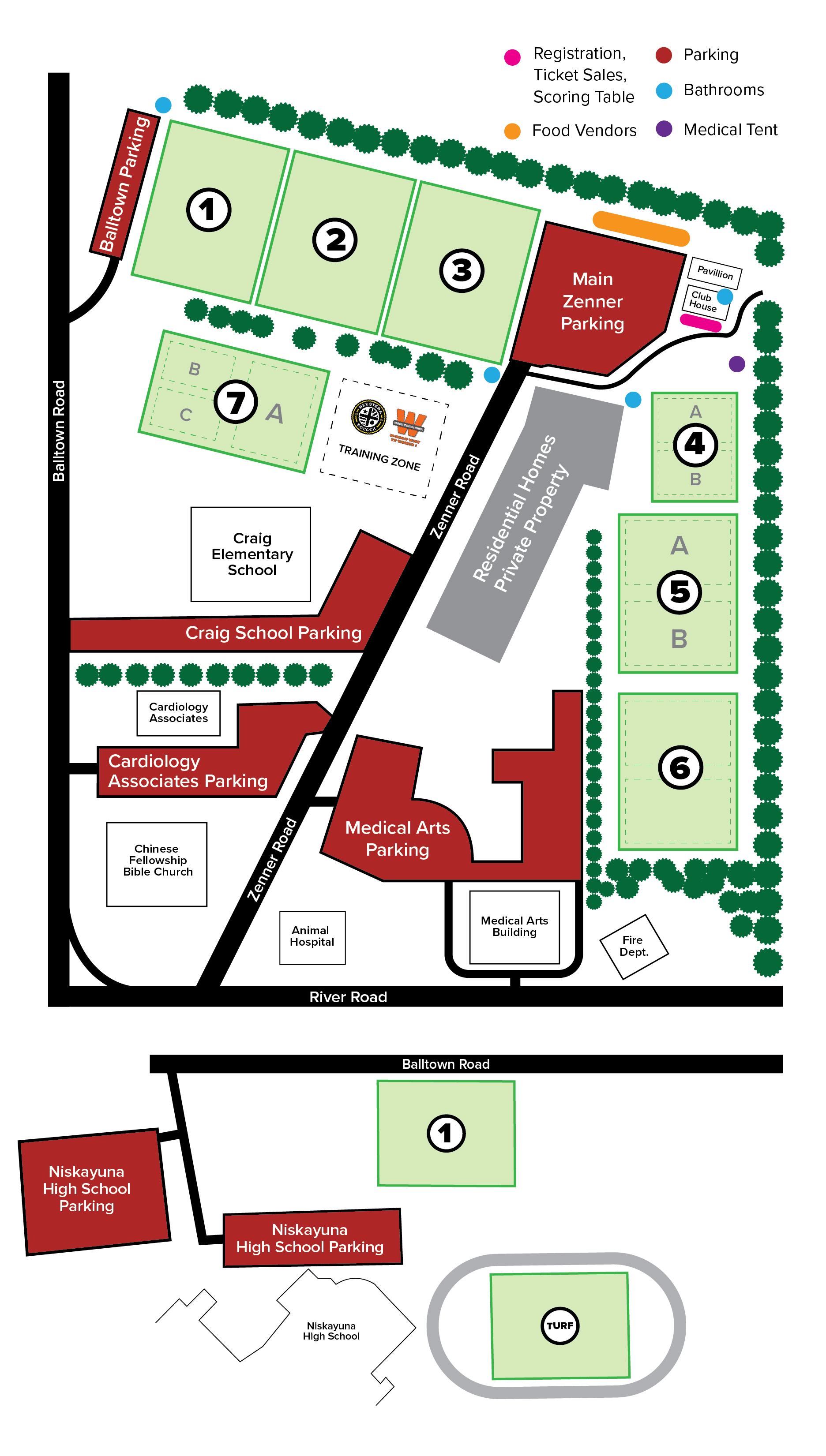 Field Location – Niskayuna Soccer Club